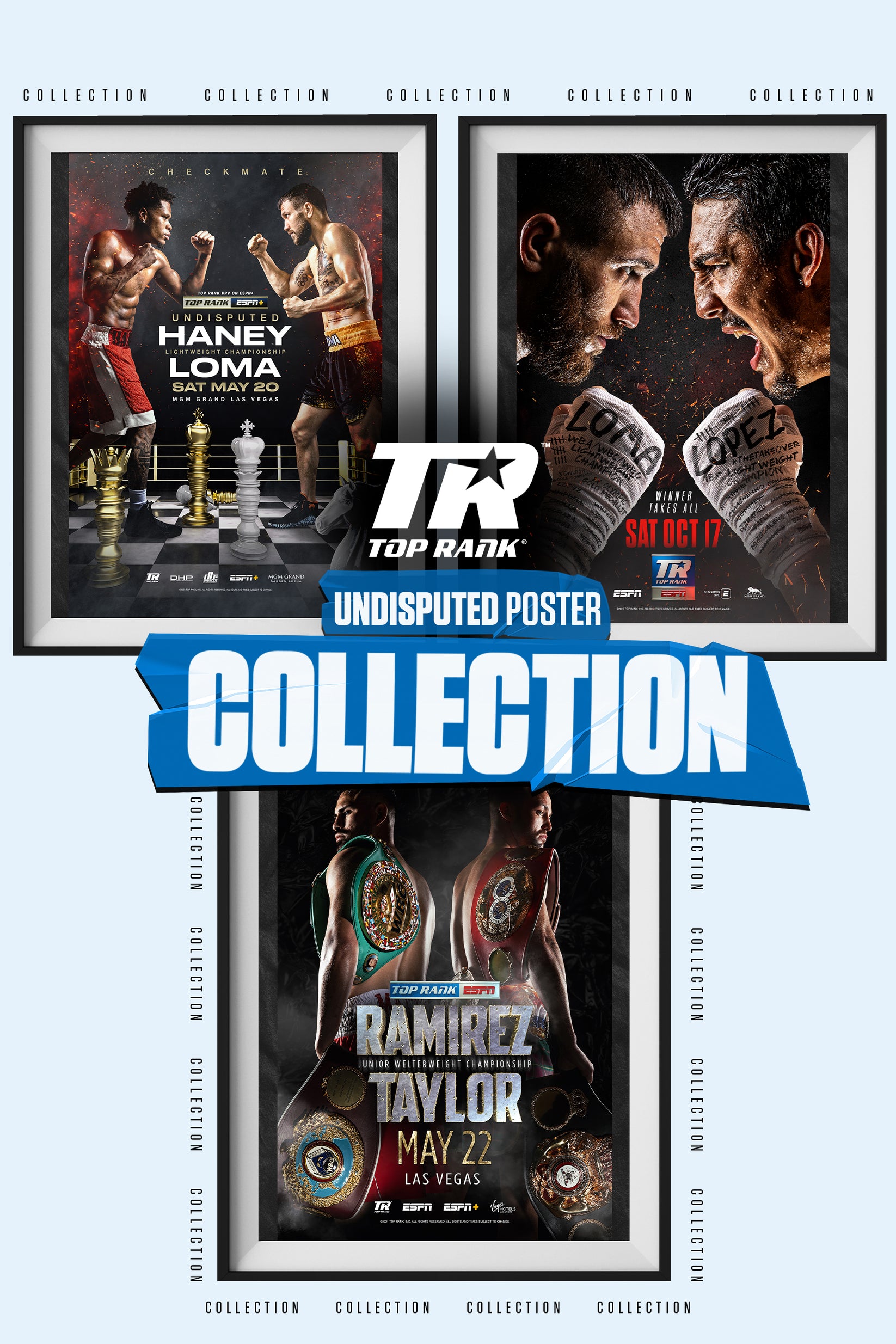 'Undisputed' Poster Collection – toprank.com/shop